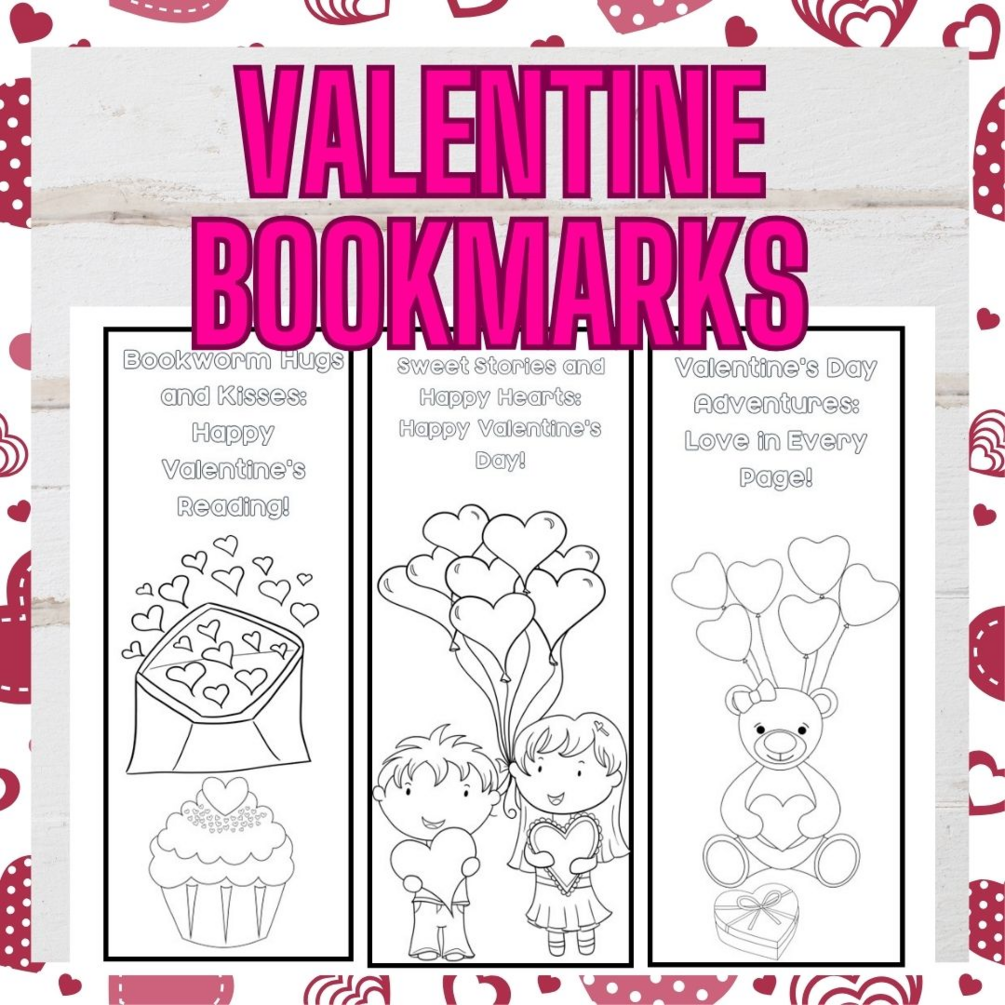VALENTINE'S DAY BOOKMARKS