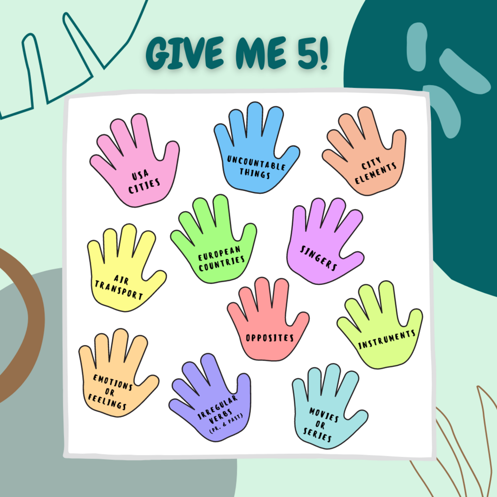 Give me 5!