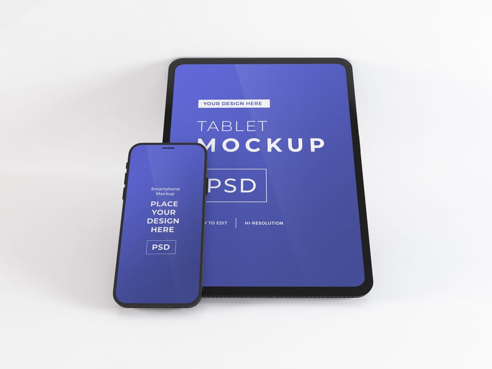 iPad & iPhone Mockup Vol 8