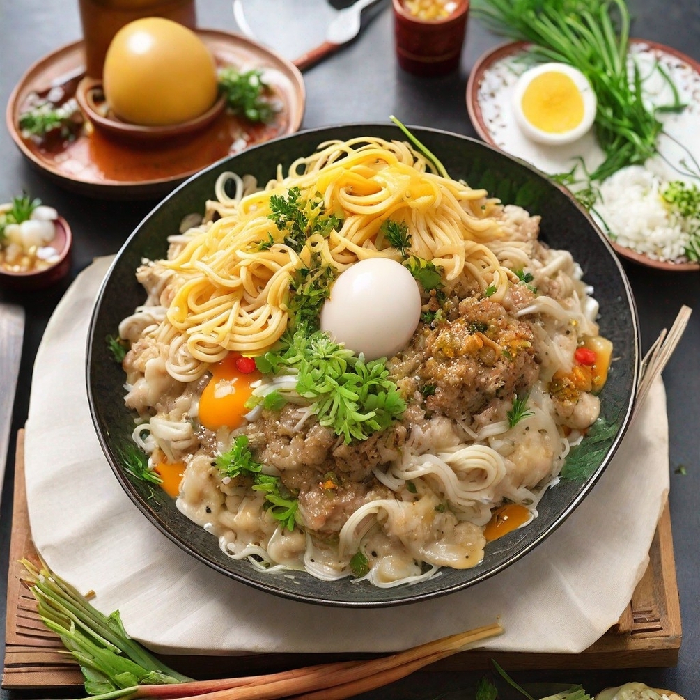 Huadan He ( Fried Wet Kuew Tiao Cantonese)