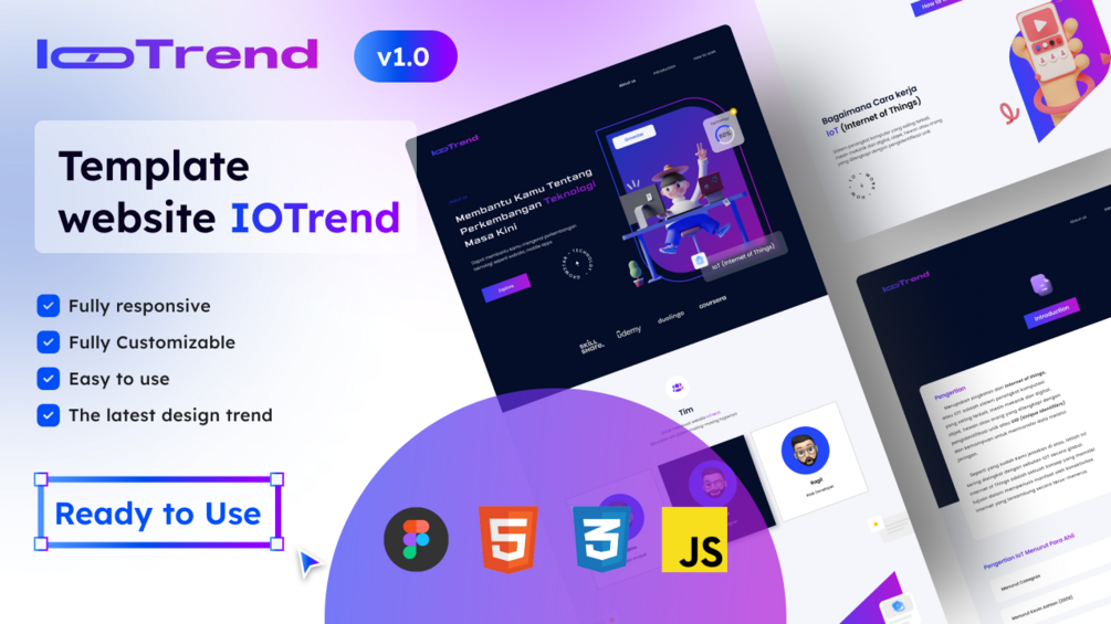 IOTrend - Website Template