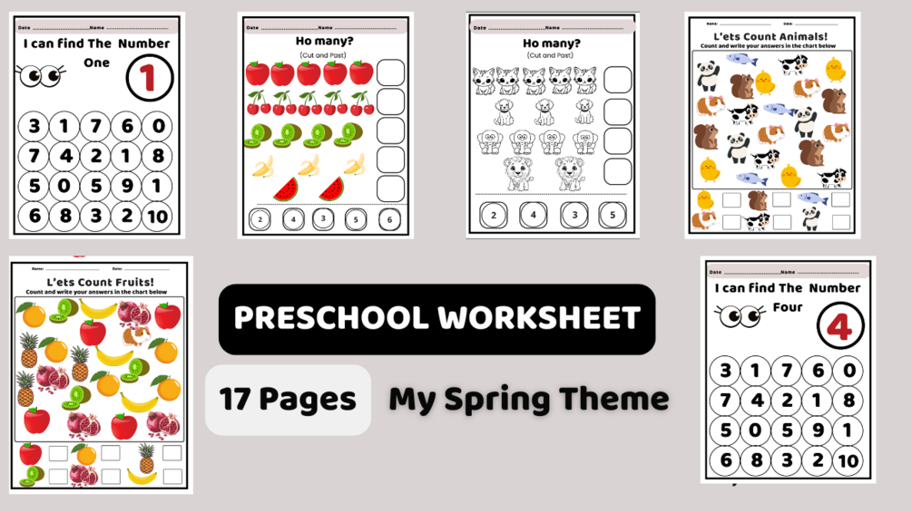 Preschool Worksheet