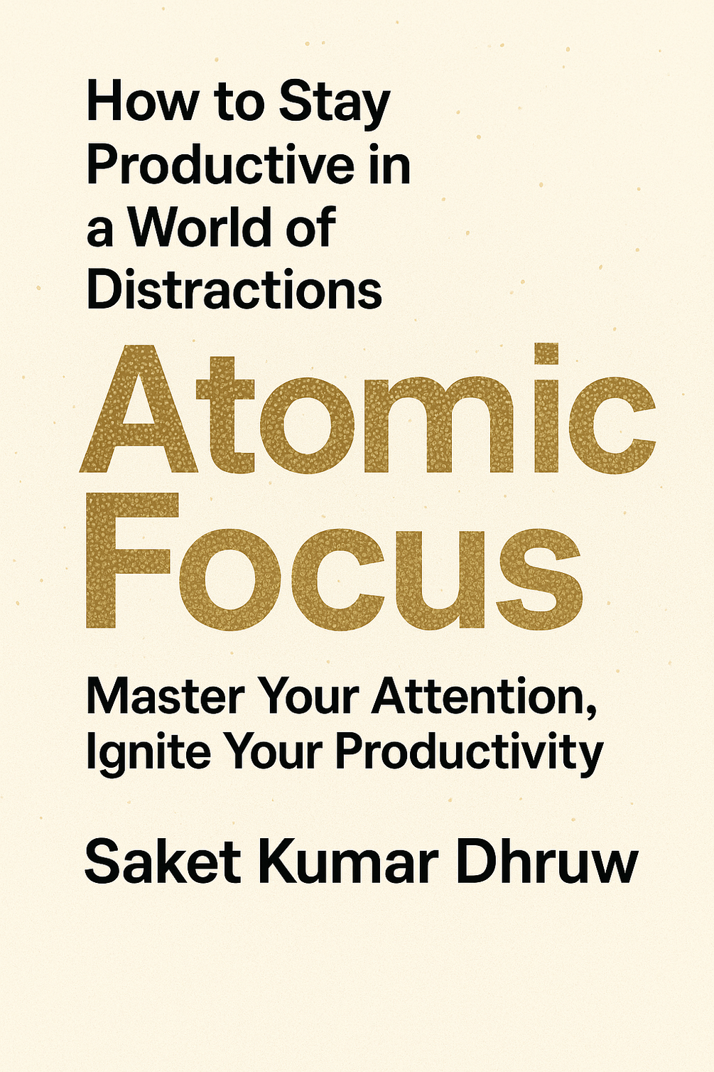 Atomic Focus: How to Stay Productive in a World of Distractions