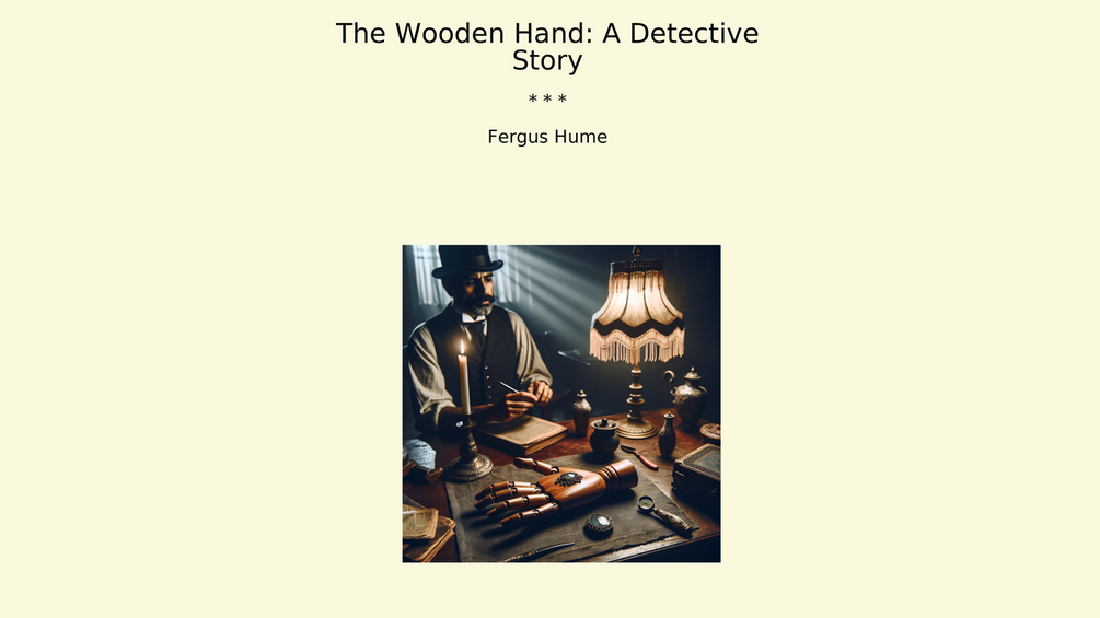 The Wooden Hand: A Detective Story