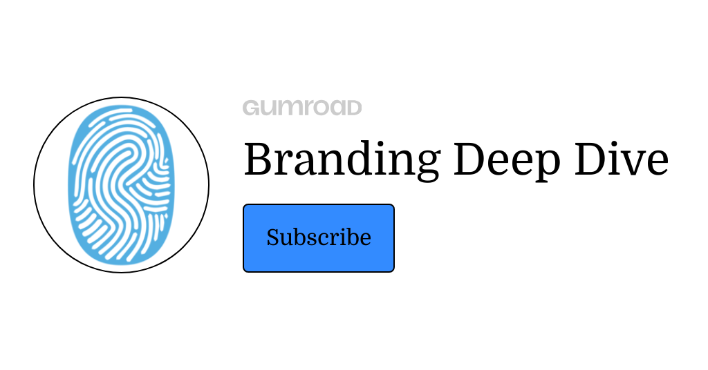 Branding Deep Dive