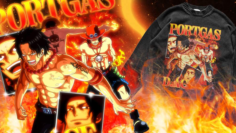 Portgas D Ace |One Piece Bootleg Design