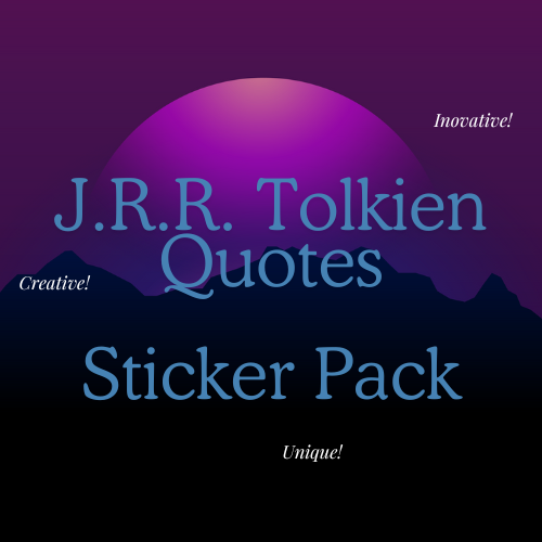 J.R.R. Tolkien Quote Stickers for Planners & More