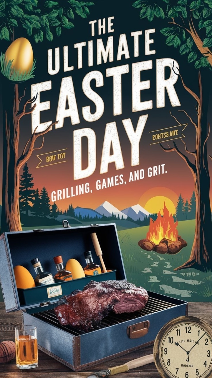 The Manly Easter Playbook: Mastering Grills, Games, and Good Times
