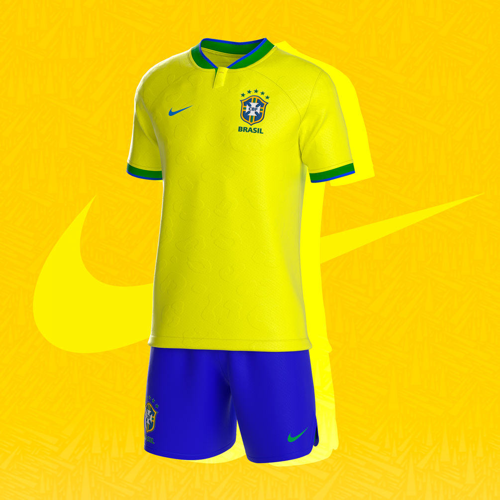 Nike Kit 2023 - Brazil (CLO 3D and Marvelous Designer)