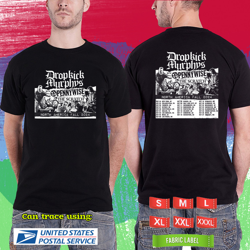 DROPKICK MURPHYS W PENNYWISE FALL TOUR 2024. DROPKICK MURPHYS TOUR ...