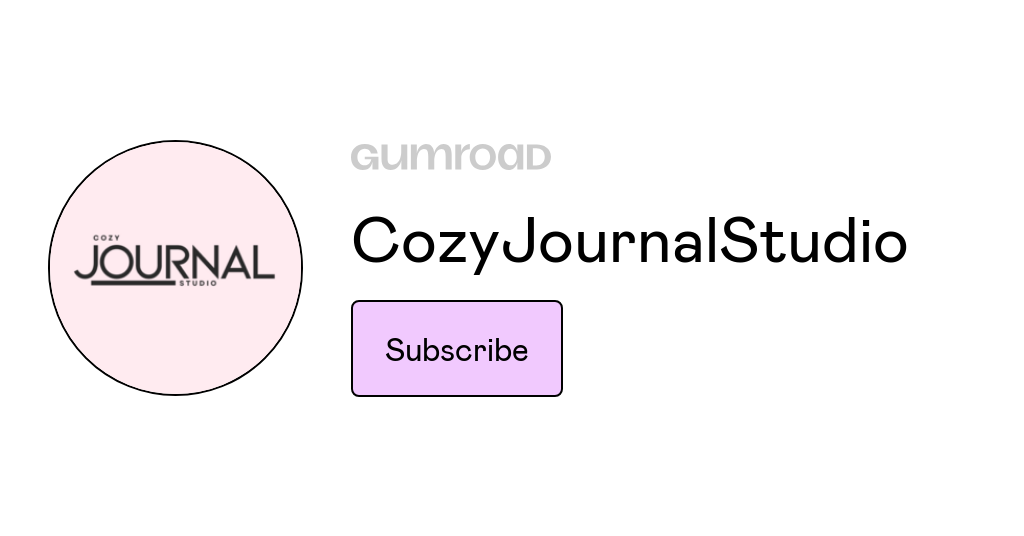 CozyJournalStudio