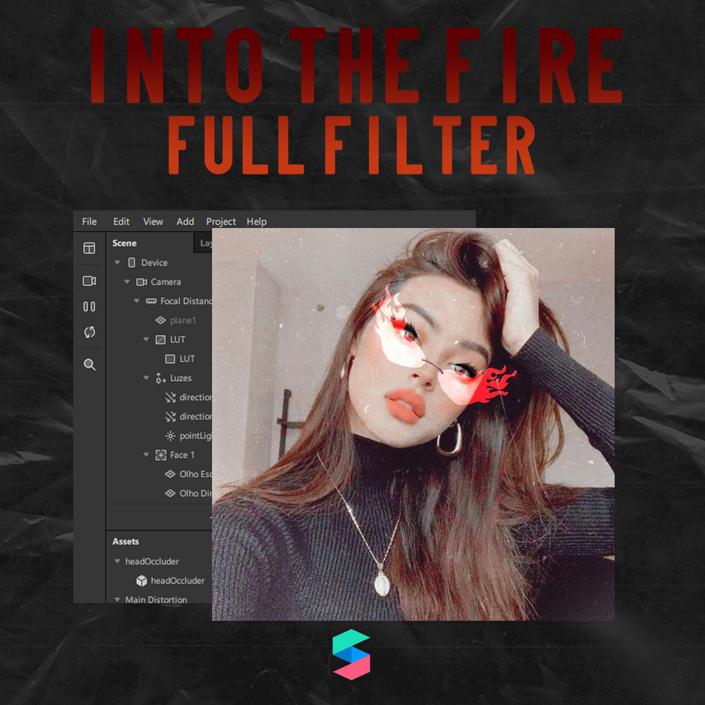 Spark AR Assets - Into the Fire FULL FILTER