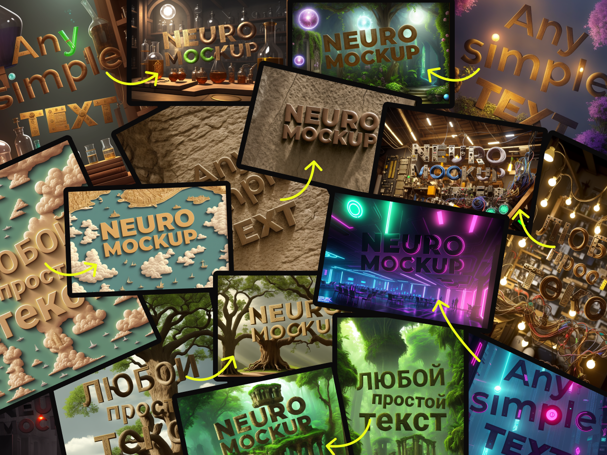 Stable Diffusion Neuro Mockup