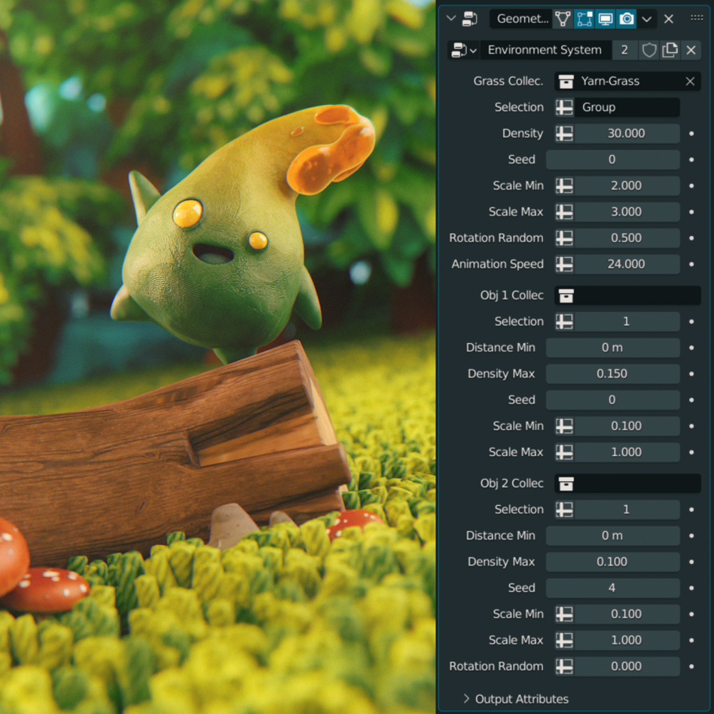 Blender 3D: Procedural Geometry Nodes System Tutorial Project Files