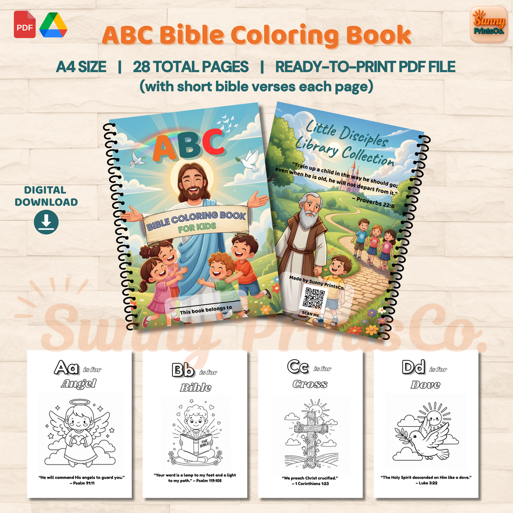 ABC Bible Coloring Book