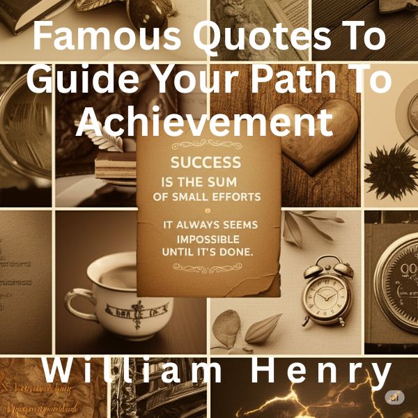 Famous Quotes To Guide Your Path To Achievement