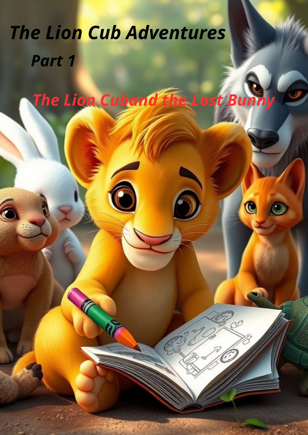 Free Fun for Kids:Leo's Adventure Coloring Book!