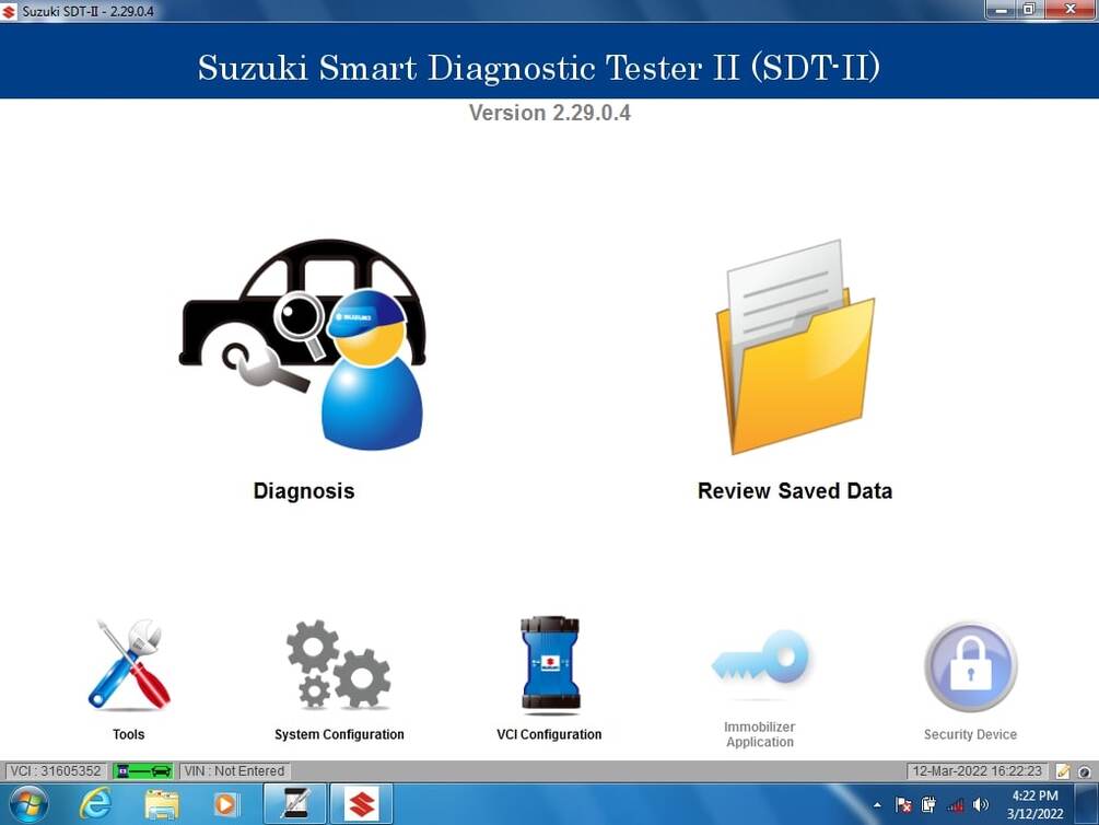 Suzuki SDT-2 Diagnostic Software v2.29.0.4 – Smart Diagnostic Tester II ...