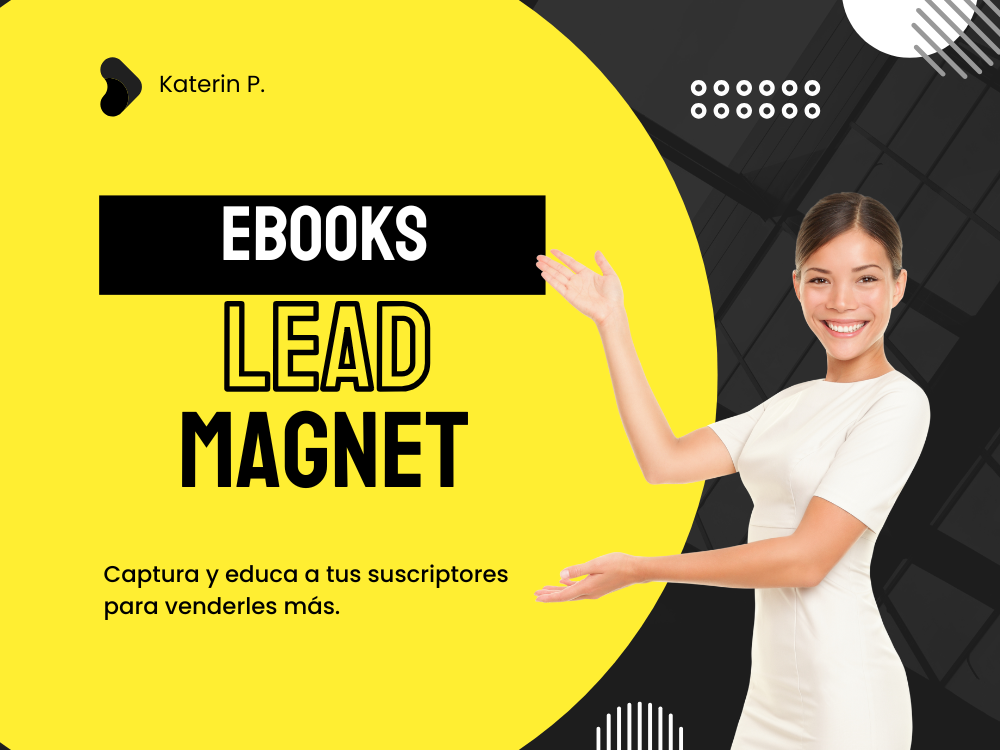 Crearé ebooks lead magnet en canva
