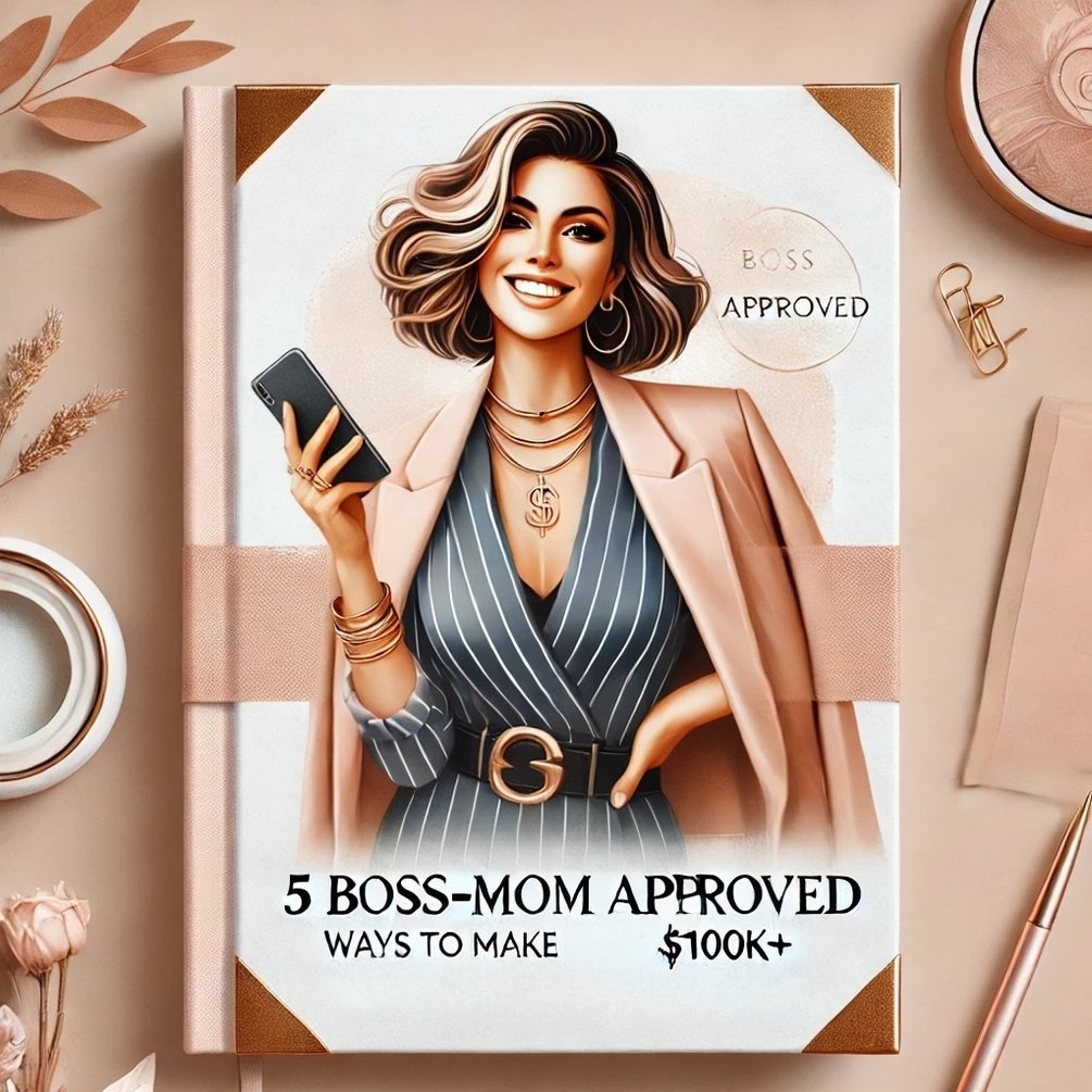 5 Boss-Mom Approved Ways to Make $100k+ While Living Your Best Life.