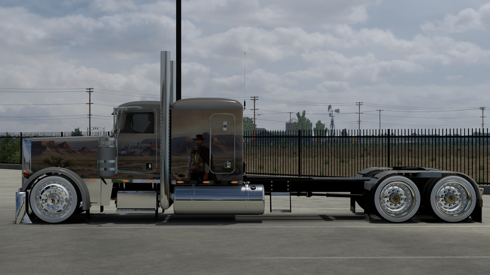 Peterbilt 389 "Haterbilt" The Good The Bad And The Ugly Custom Skin