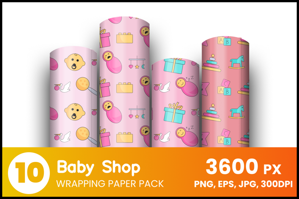 Baby Shop 10 Wrapping Paper