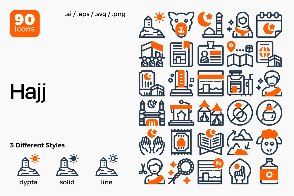 Hajj Icon Pack