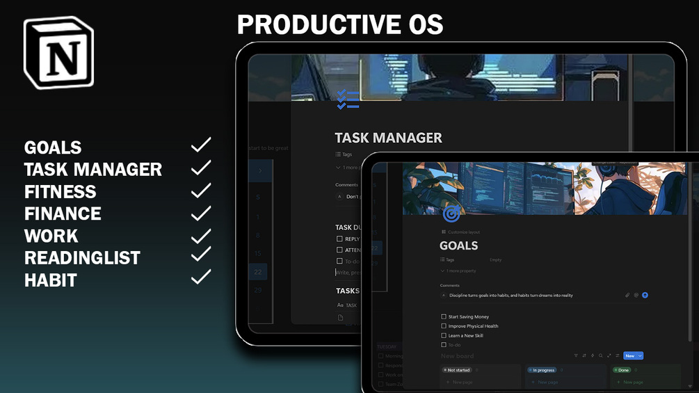 Productive Notion Template