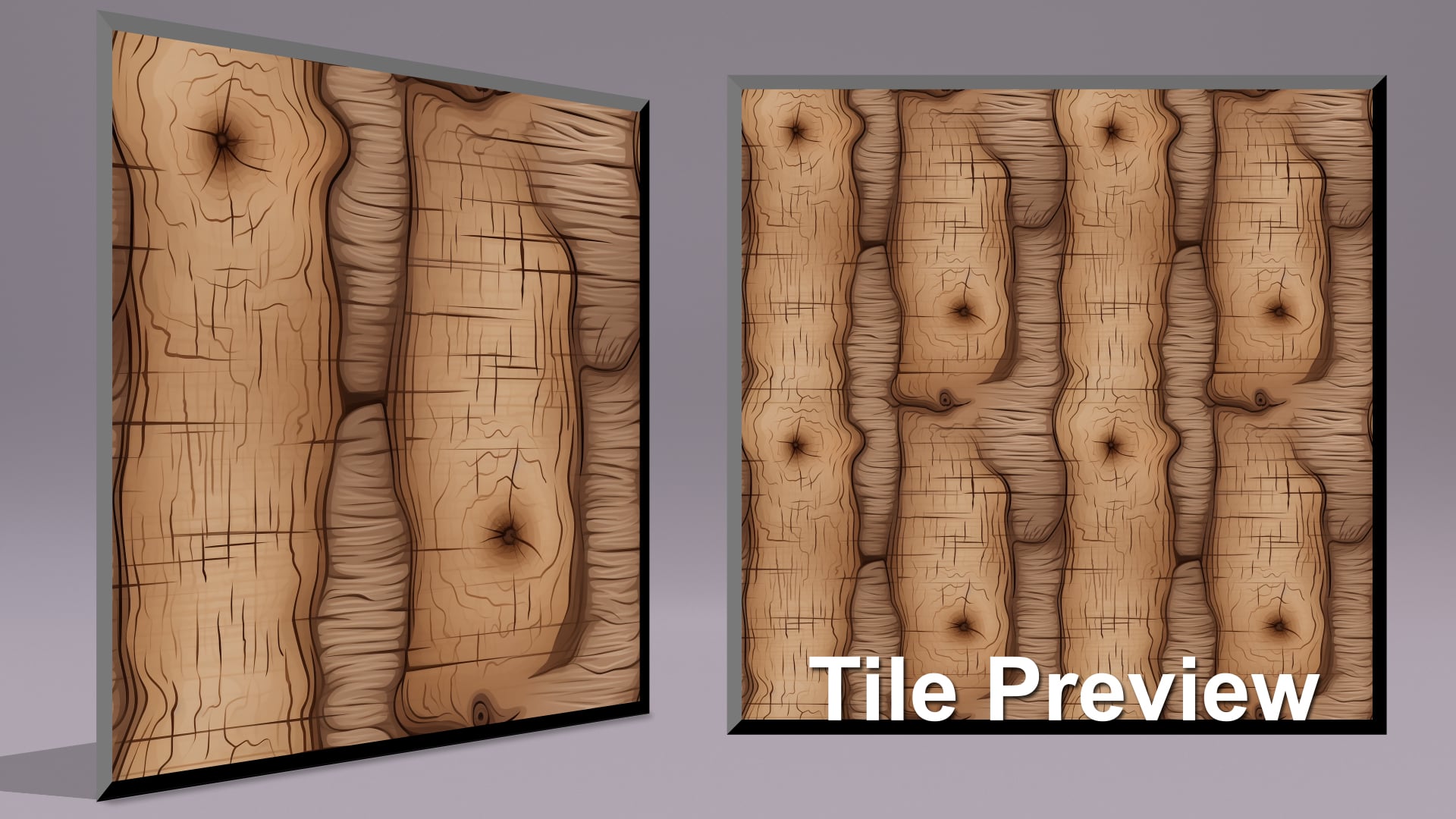 Cartoon Wood Textures Pack 09 - 10x PNG