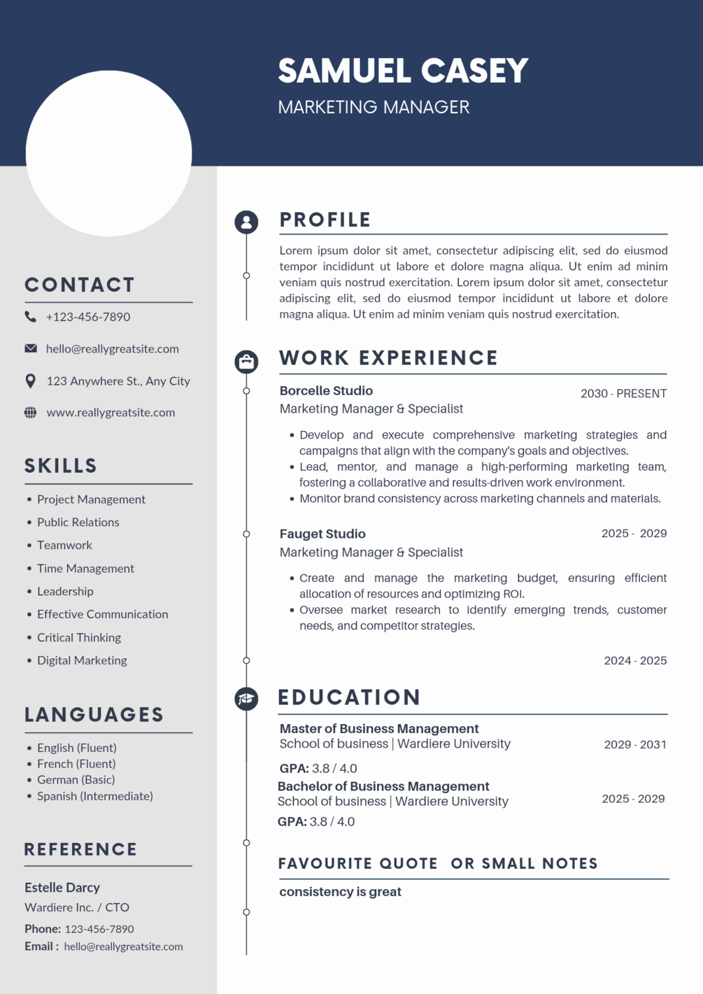 Job Seeker Canva Template — Eye-Catching Resume & Application Flyer ...