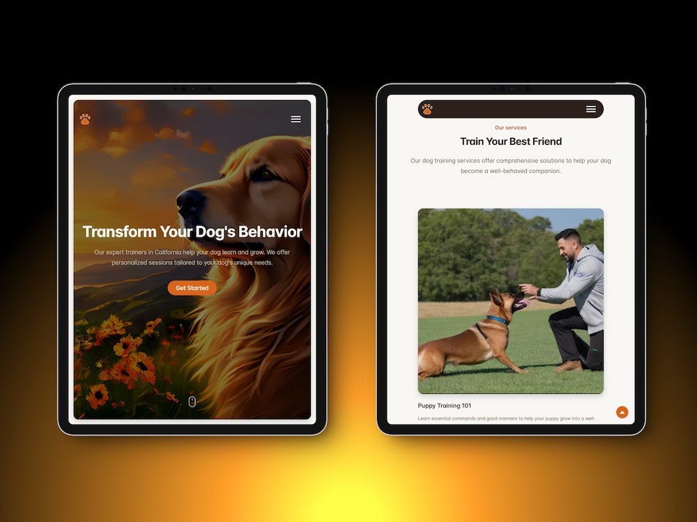 Canis - Dog Training Services HTML Website Template