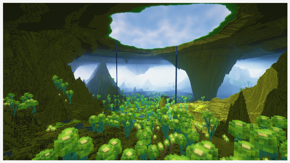 Dimension Concept Caves Pack [MC Version 1.19.4 & Above]