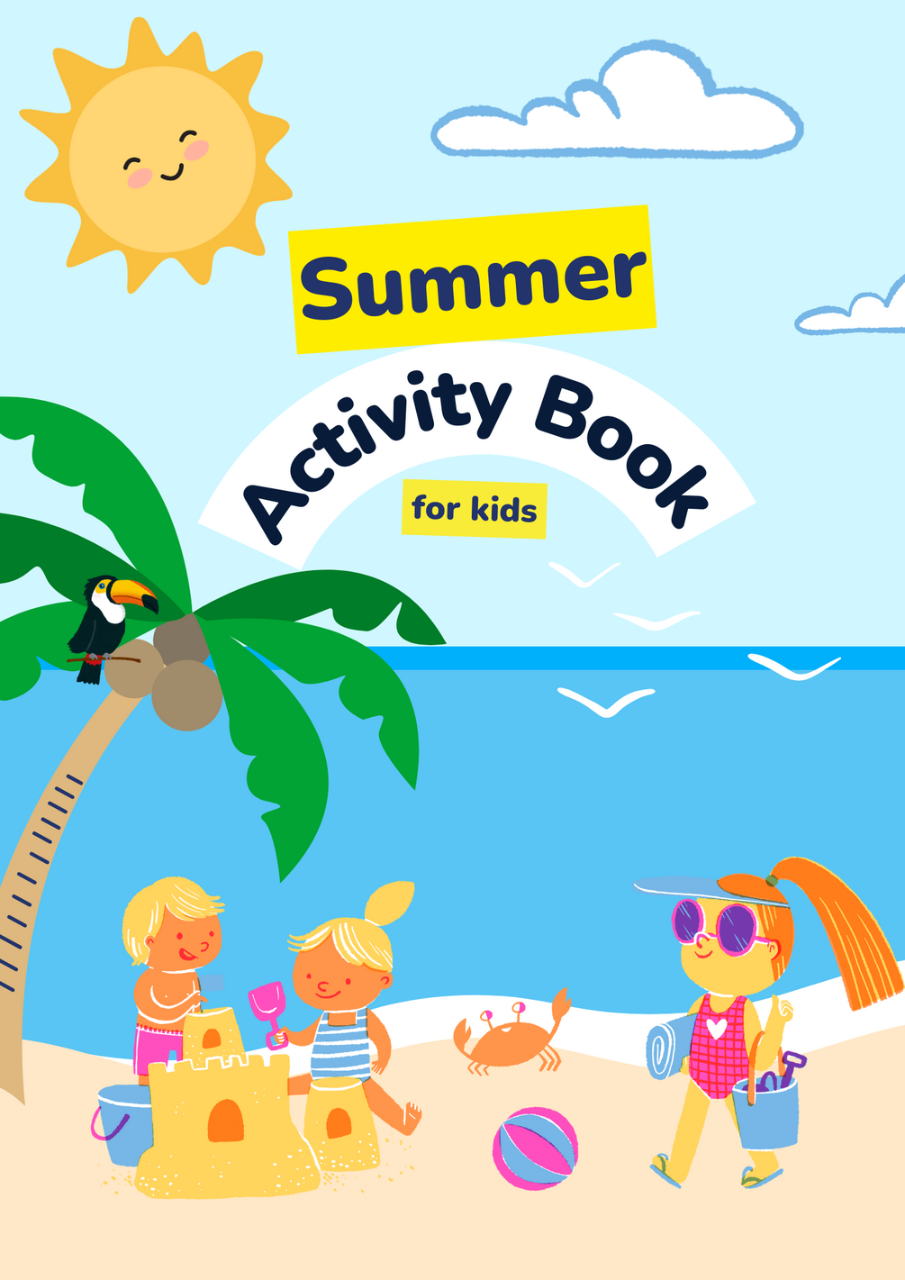 Summer Activity Book for Kids