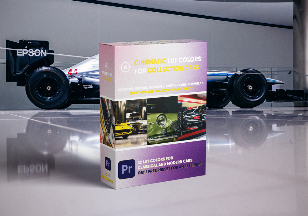 Cinematic Lut Color for Collection Cars