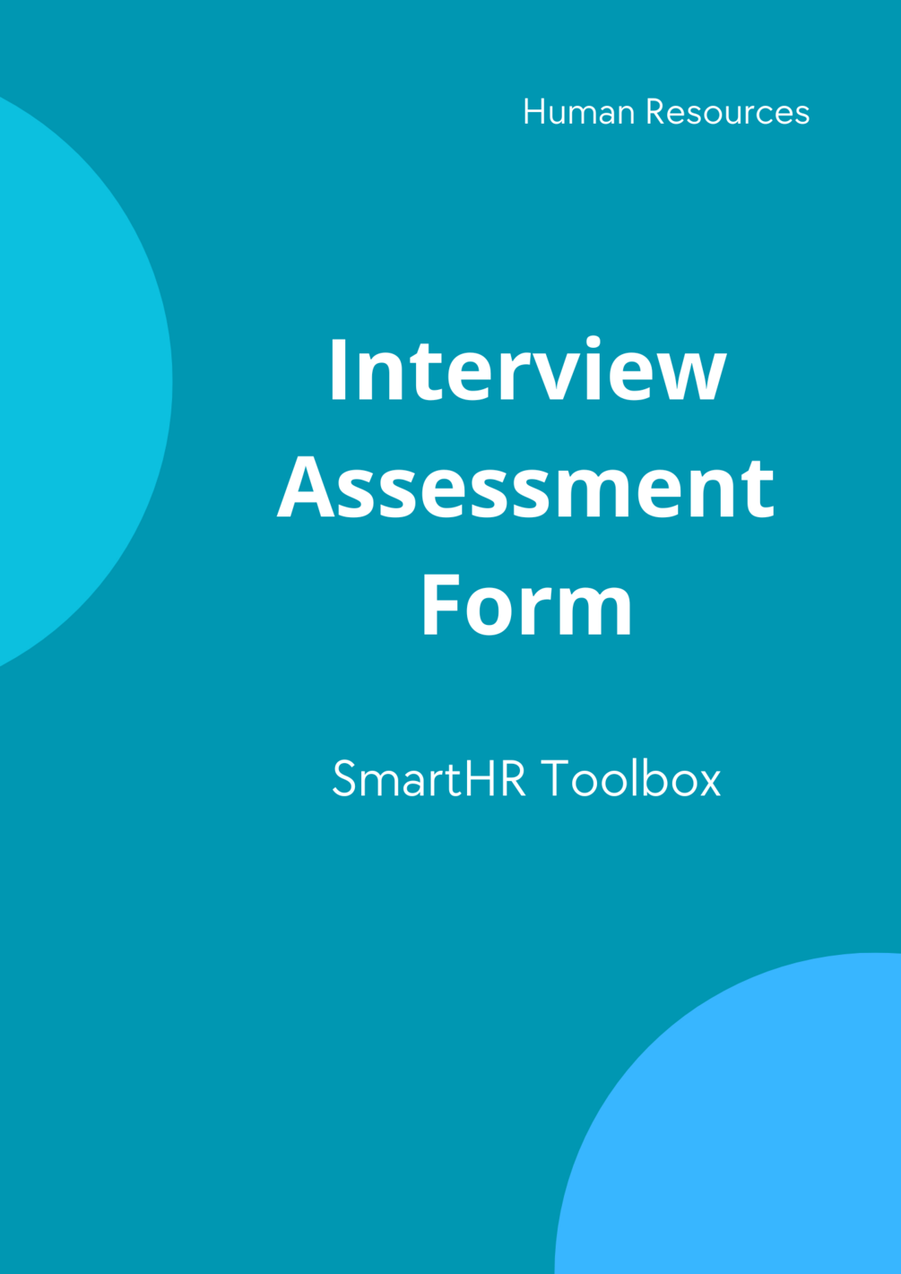 Interview Assessment Form