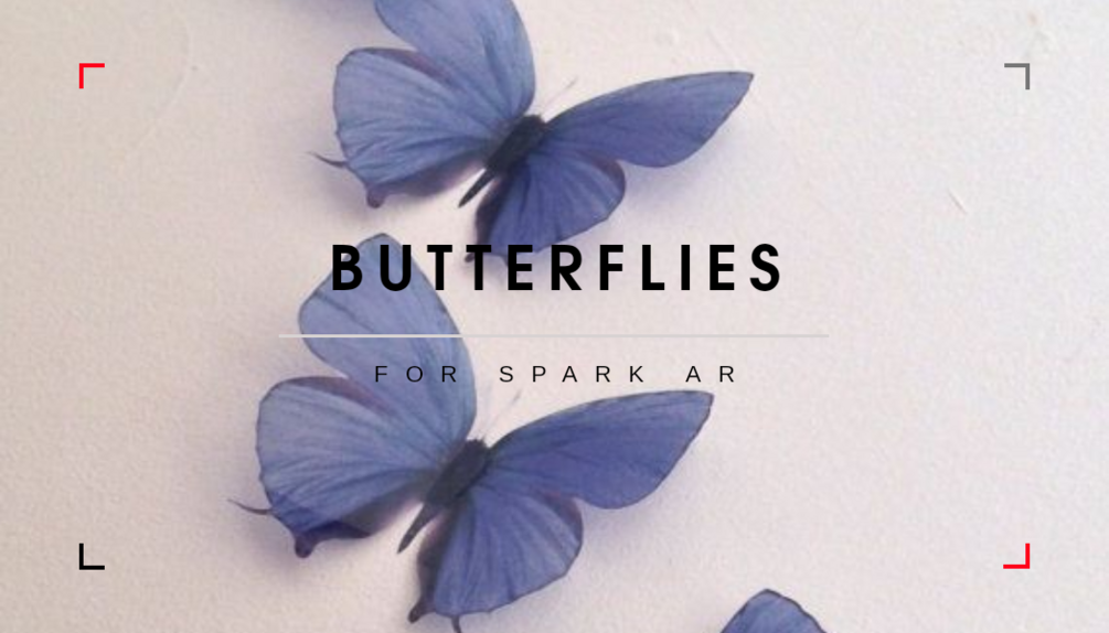 🦋BUTTERFLIES FILES FOR SPARK AR🦋