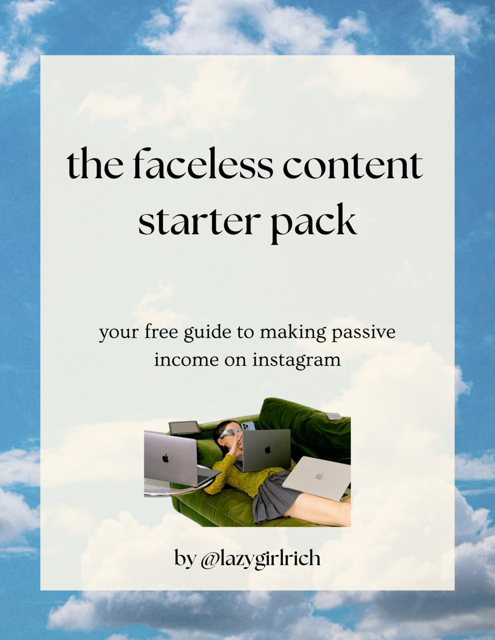 the faceless content starter pack