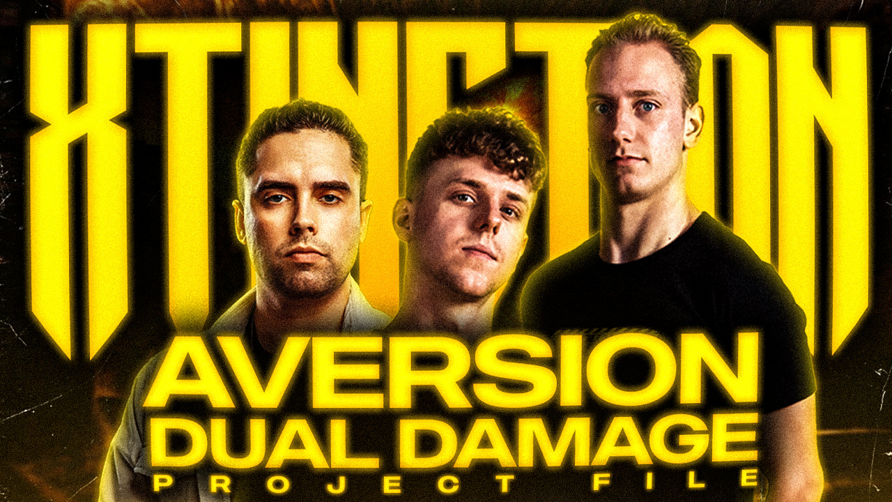 Dual Damage kicks + PROJECT FILE ! - Subtraqx HRDSTYL