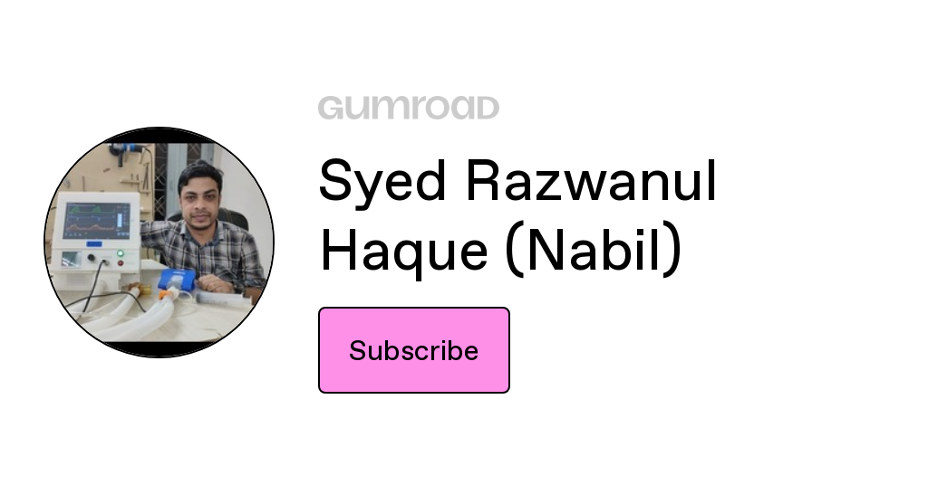 Syed Razwanul Haque (Nabil)