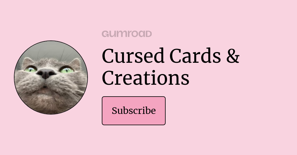 Cursed Cards & Creations