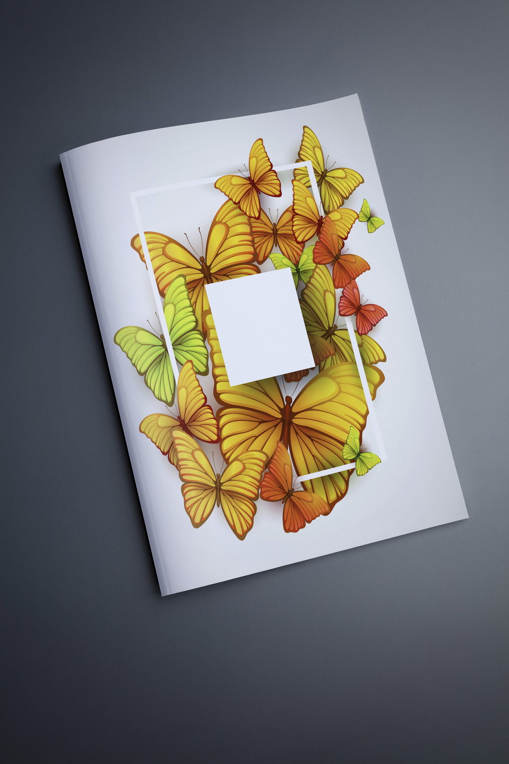 ( Premium Design ) Flying Butterflies into the holo rectangle style ...