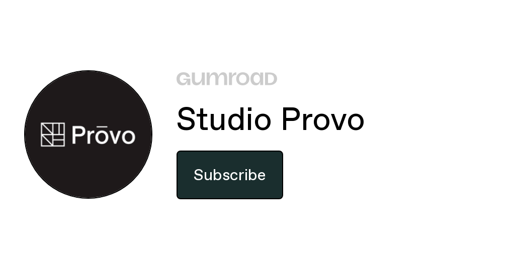 Studio Provo