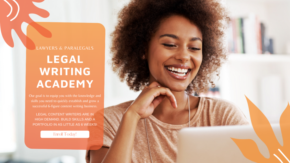 Legal Content Writing Academy