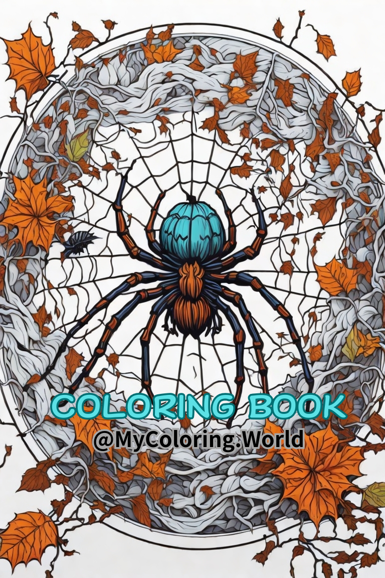 Halloween Mixed theme 007 Coloring book