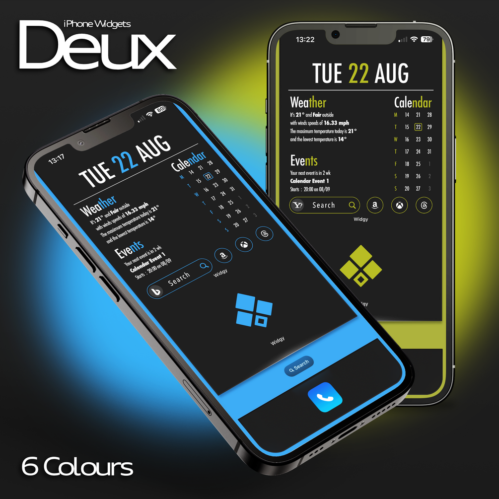 Deux Widgy Widgets