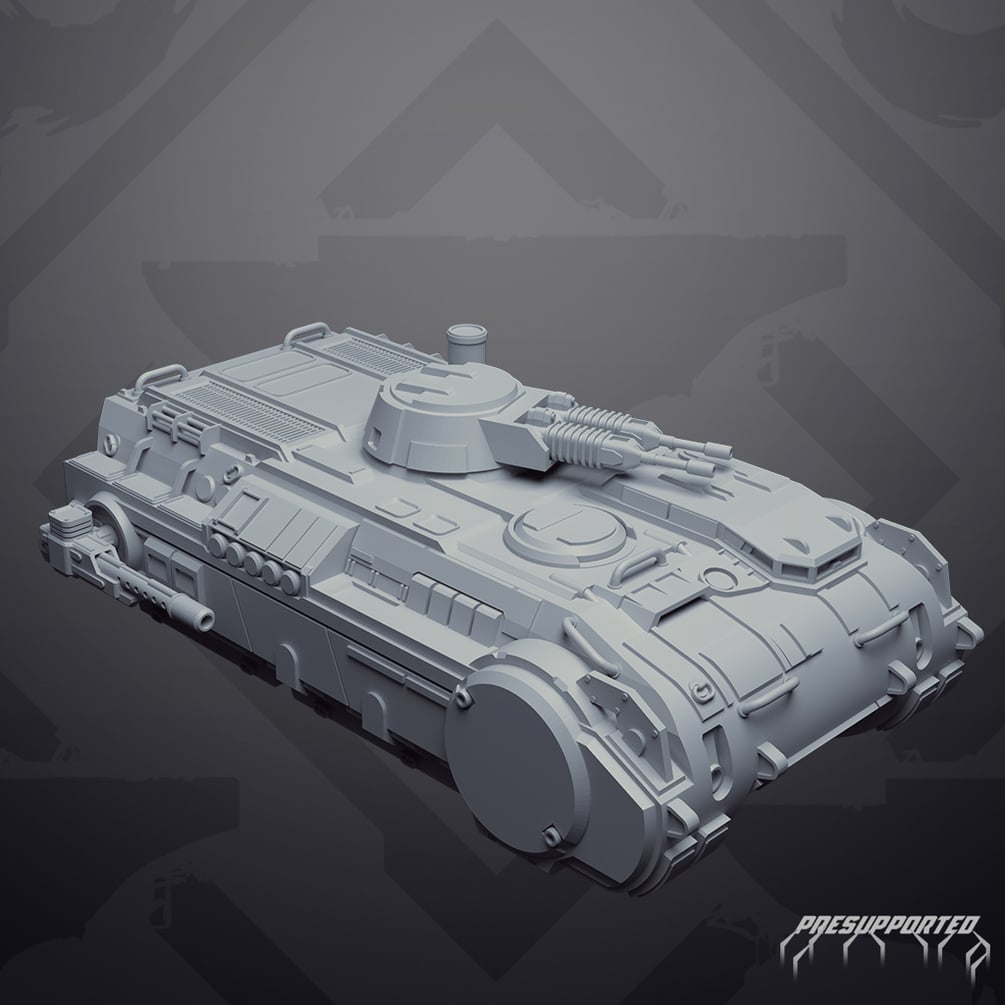 Futuristic Hover Tank Forth Jumper Tank (Secondary Mode Is Teleport)