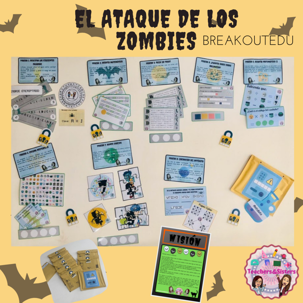 BreakOutEdu El ataque de los zombies (Especial Halloween)