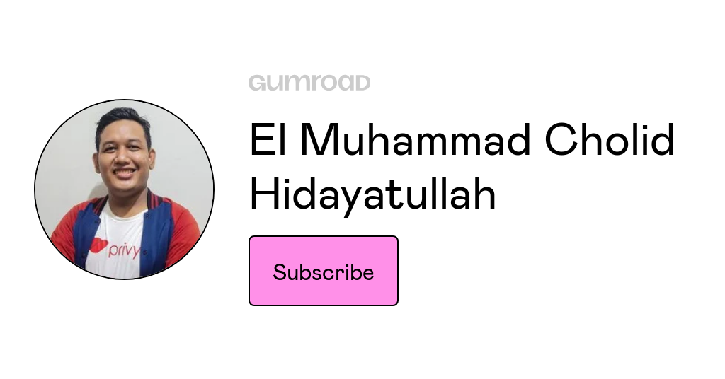 El Muhammad Cholid Hidayatullah