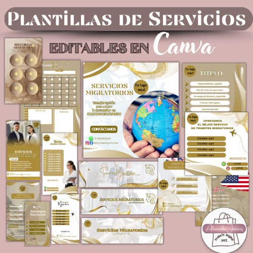Pack Exclusivo de Plantillas Editables en Canva: Impulsa tu Creatividad
