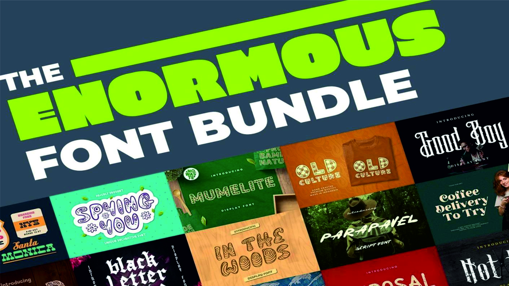 Enormous Fonts Bundle